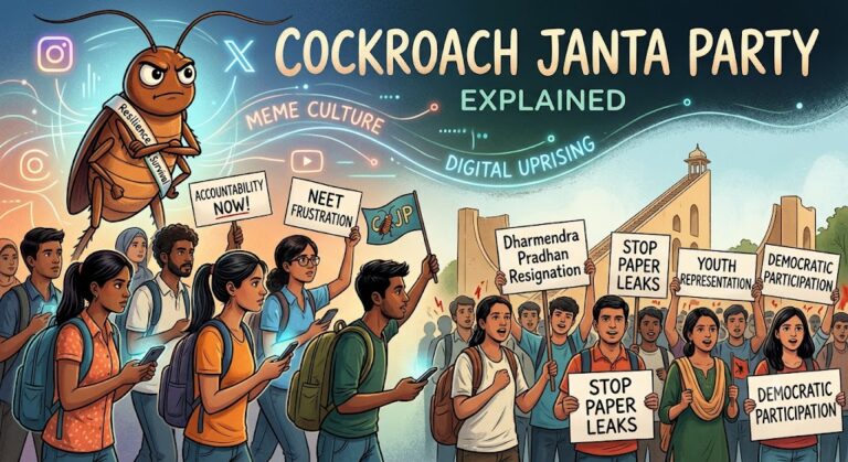 Cockroach Janta Party Explained: From CJI Remark to Protest